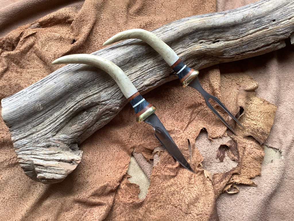 24-66 - Antler Tip Eating Set – McPherson Knives