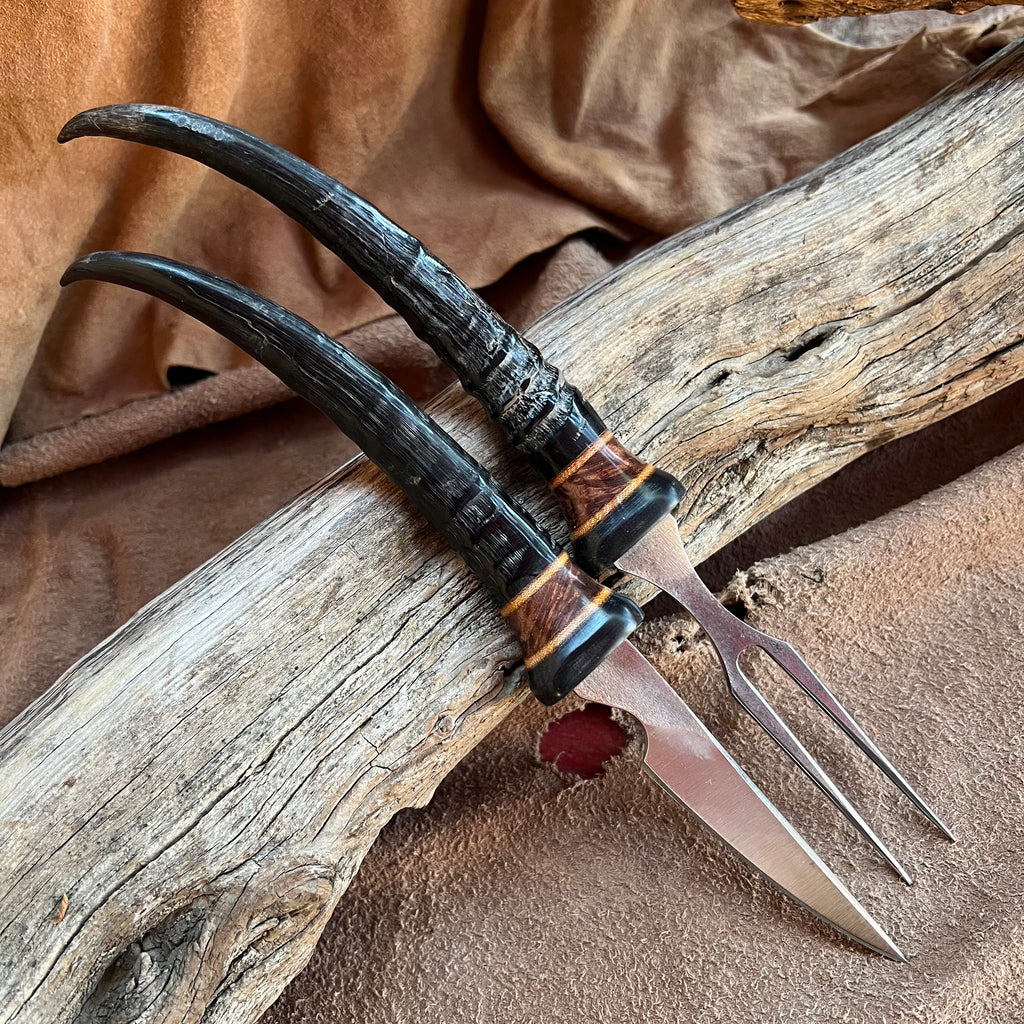 24-144 - Female Springbok Eating Set – McPherson Knives