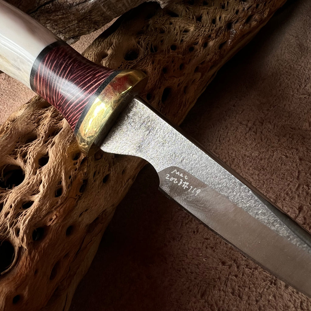 23-119 Caribou Crown Drop Point Utility – McPherson Knives