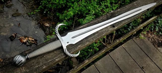 SB005 - Leaf sword 28" – McPherson Knives