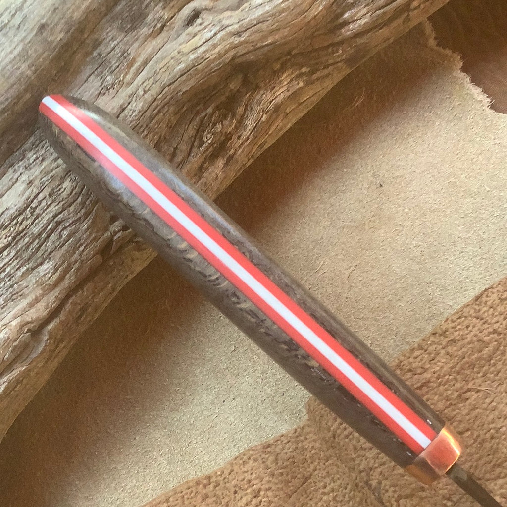 49-21 Black Dyed Spaghetti Oak Pairing – McPherson Knives