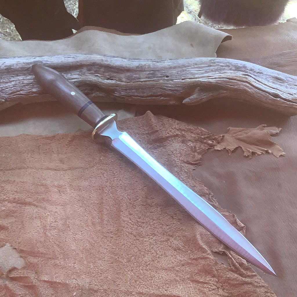 10-21 Stabilized Koa Extra Long Dagger – McPherson Knives